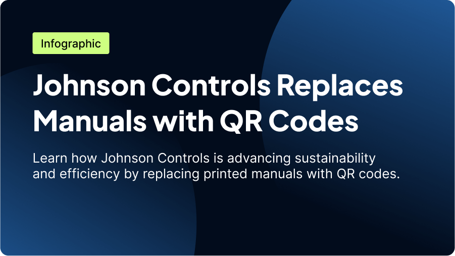 Johnson Controls Replaces Manuals with QR Codes